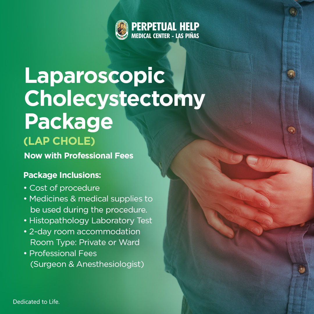 LAPAROSCOPIC CHOLECYSTECTOMY PACKAGE - Perpetual Help Medical Center