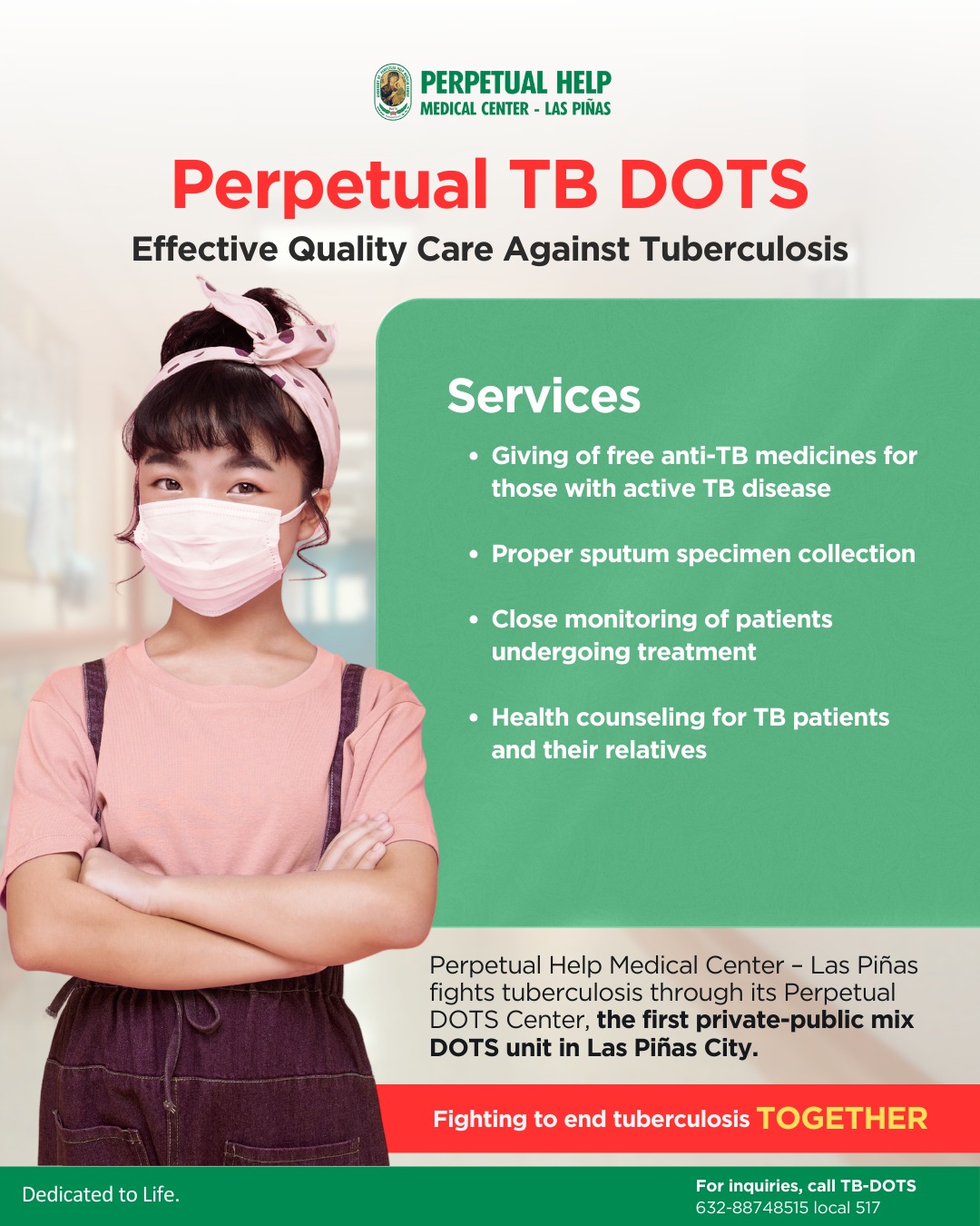 Perpetual TB DOTS program - Perpetual Help Medical Center