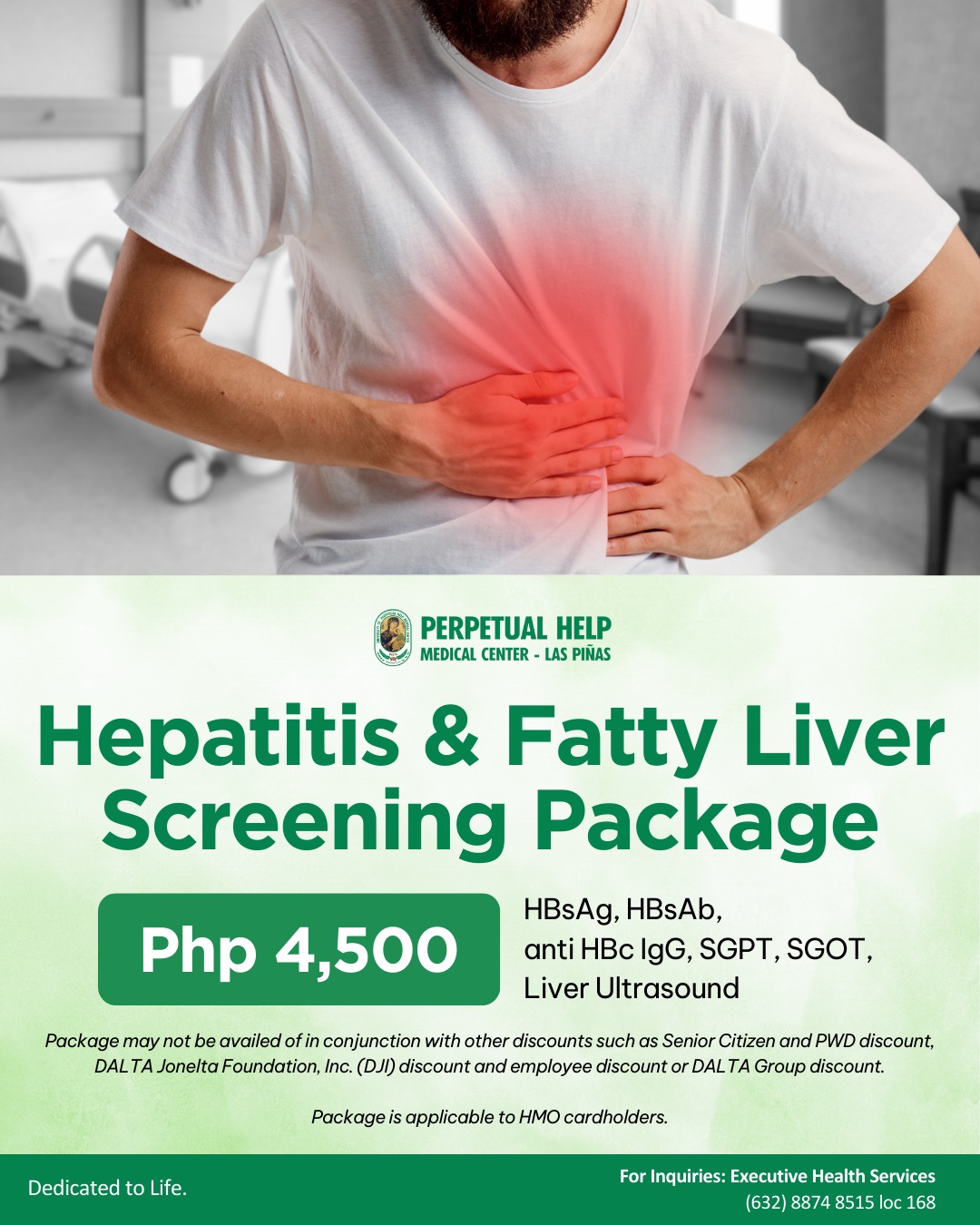 Hepatitis & Fatty Liver Screening Package - Perpetual Help Medical Center